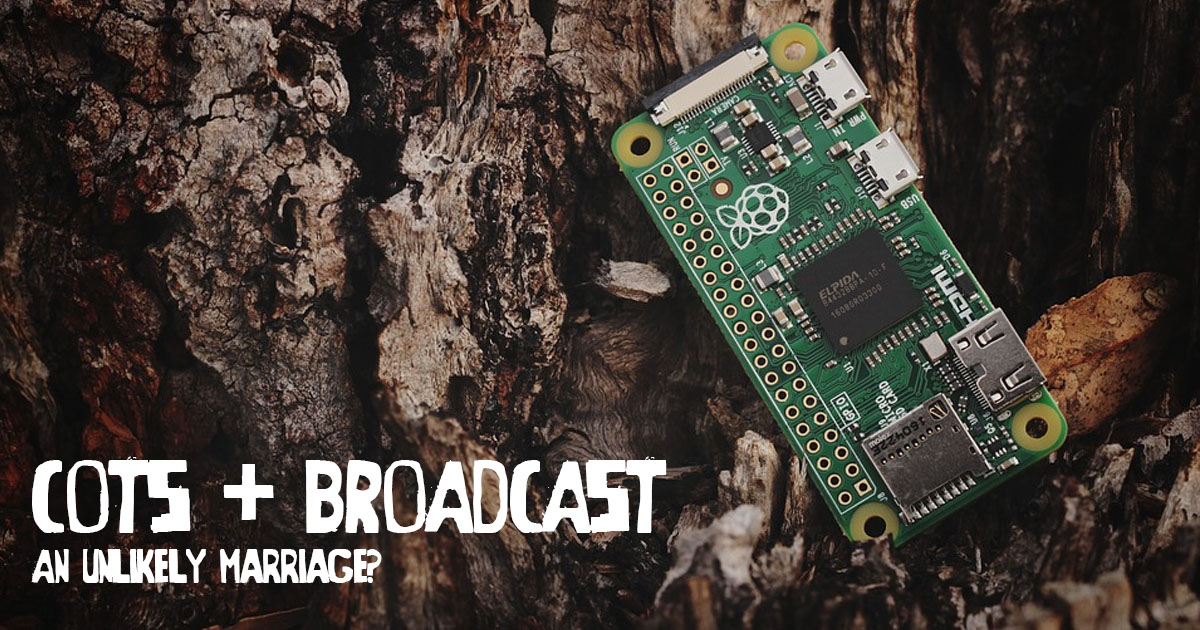 Building Broadcast Systems on COTS? Am I Crazy?